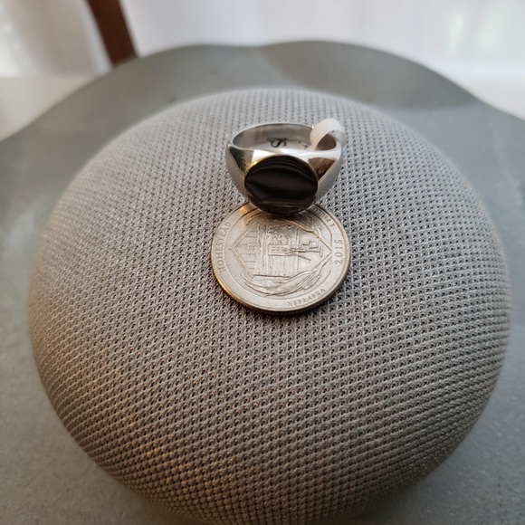 Jewelry | Polished Stainless Steel Signet Ring | Poshmark